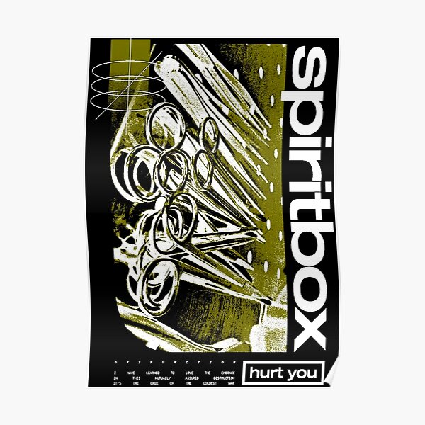 "new best spiritbox new logo" Poster for Sale by McMeekin24 | Redbubble