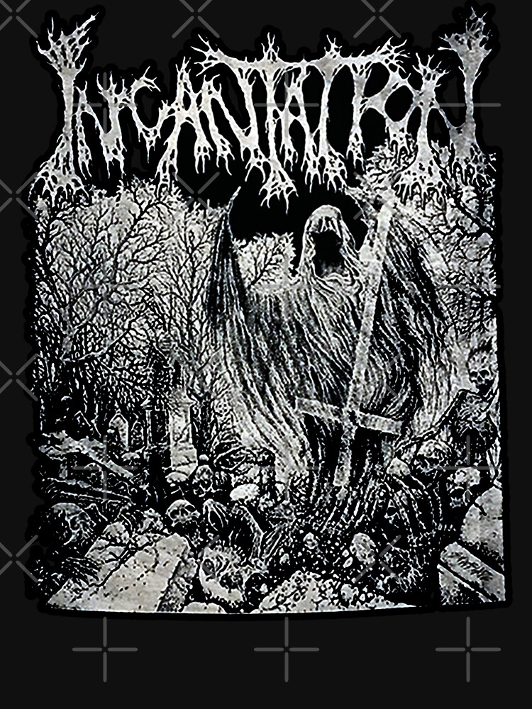 "Blood Incantation Art" T-shirt for Sale by rosaliamondroe | Redbubble ...