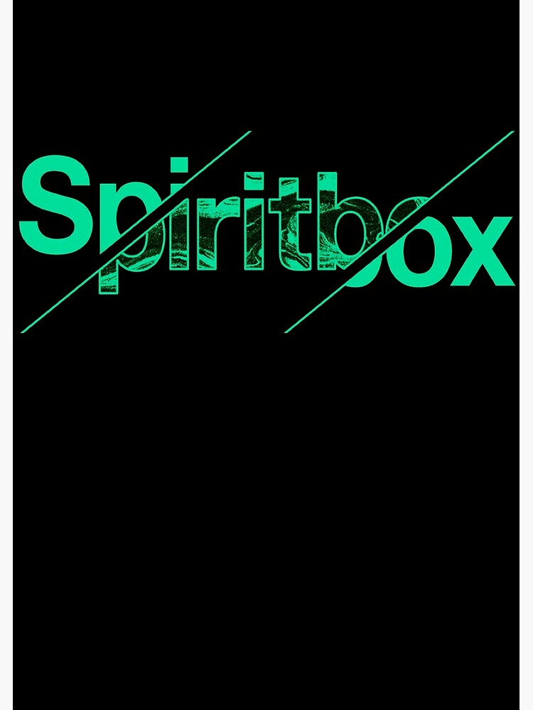 "new best spiritbox new logo" Poster for Sale by McMeekin24 | Redbubble