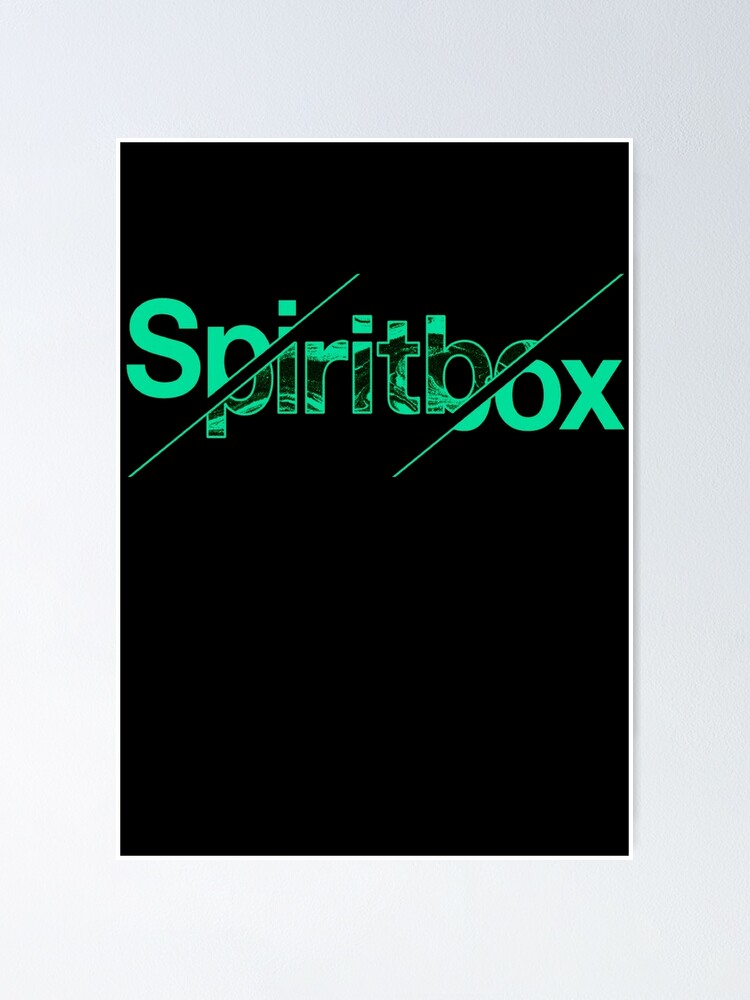"new best spiritbox new logo" Poster for Sale by McMeekin24 | Redbubble