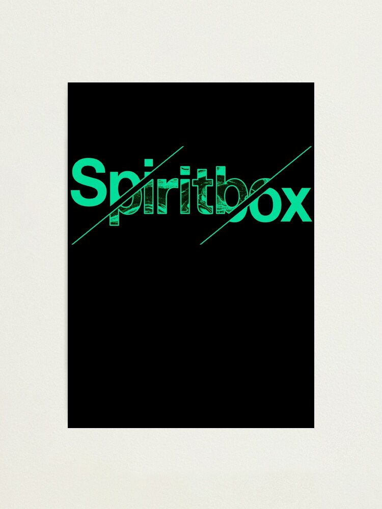"new best spiritbox new logo" Photographic Print for Sale by McMeekin24 ...