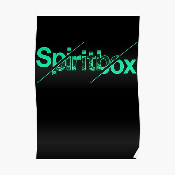 "new best spiritbox new logo" Poster for Sale by McMeekin24 | Redbubble