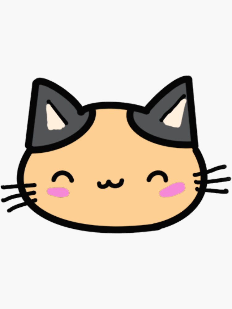 "Brown Cat 8 - HaPi Doodles" Sticker for Sale by HaPi-Doodles | Redbubble