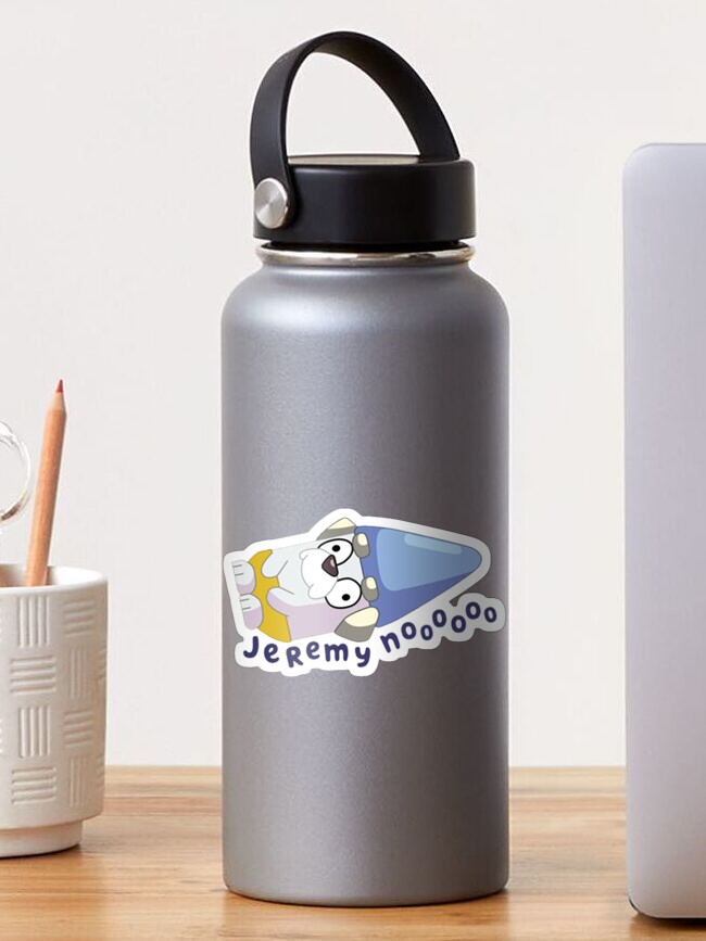 "Jeremy noooo" Sticker for Sale by LucaWalker | Redbubble