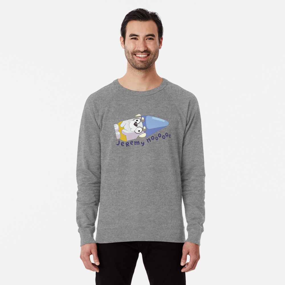 "Jeremy noooo" Sticker for Sale by LucaWalker | Redbubble