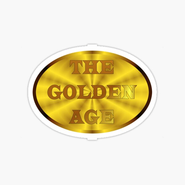 "Golden Age Satya Yuga Gold Epoch" Sticker for Sale by PlanetMonkey ...