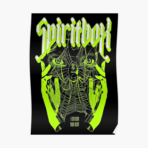 "new best spiritbox new logo" Poster for Sale by McMeekin24 | Redbubble