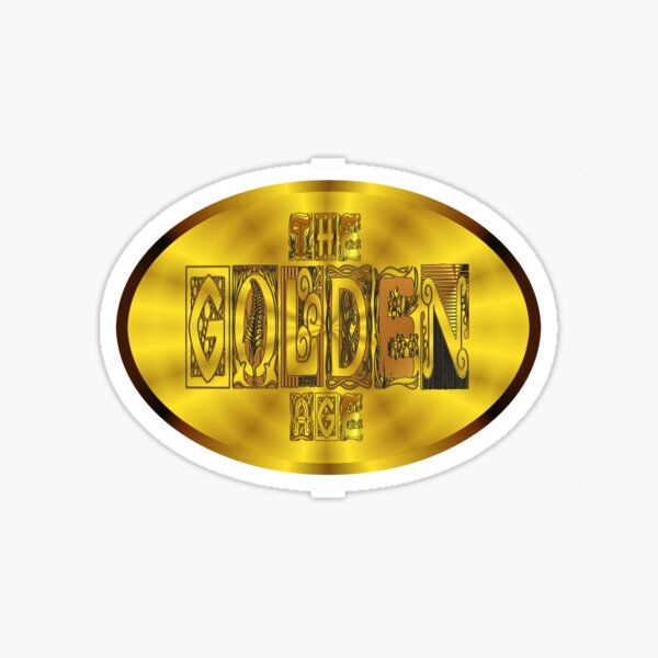 "Golden Age Satya Yuga Gold Epoch" Sticker for Sale by PlanetMonkey ...
