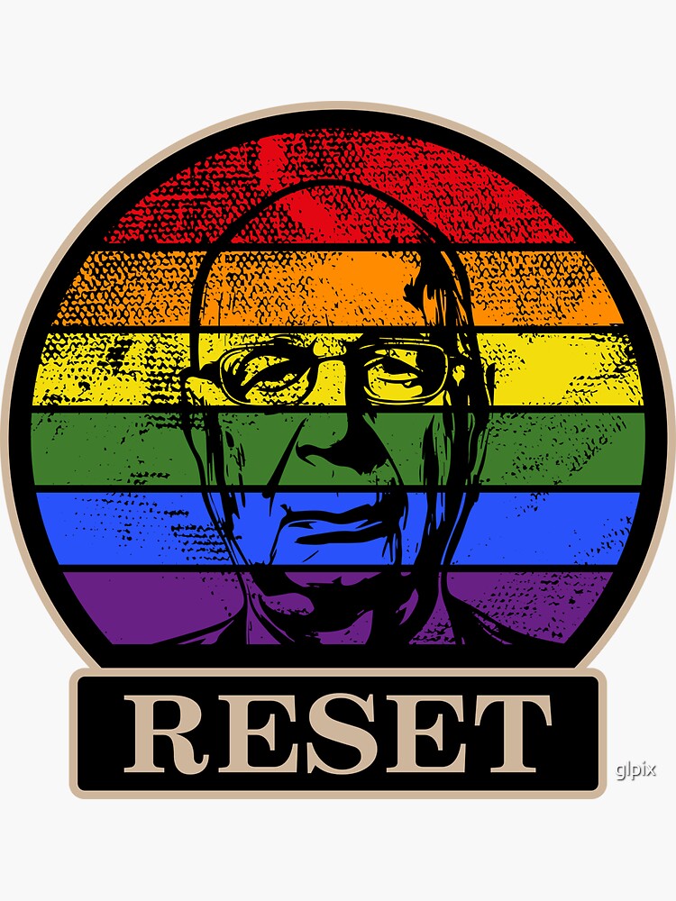 "Klaus Schwab - WEF - Eat the Bugs - The Great Reset" Sticker for Sale ...