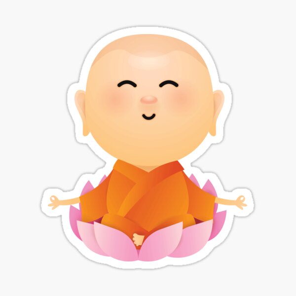 "Cute Yoga " Sticker for Sale by meArtlover | Redbubble