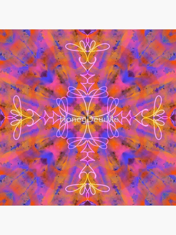 "Hidden Words - Trippy" Sticker for Sale by HoneyDewMe | Redbubble