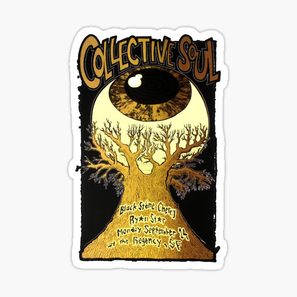"COLLECTIVE SOUL" Sticker for Sale by DIEHOLANI | Redbubble