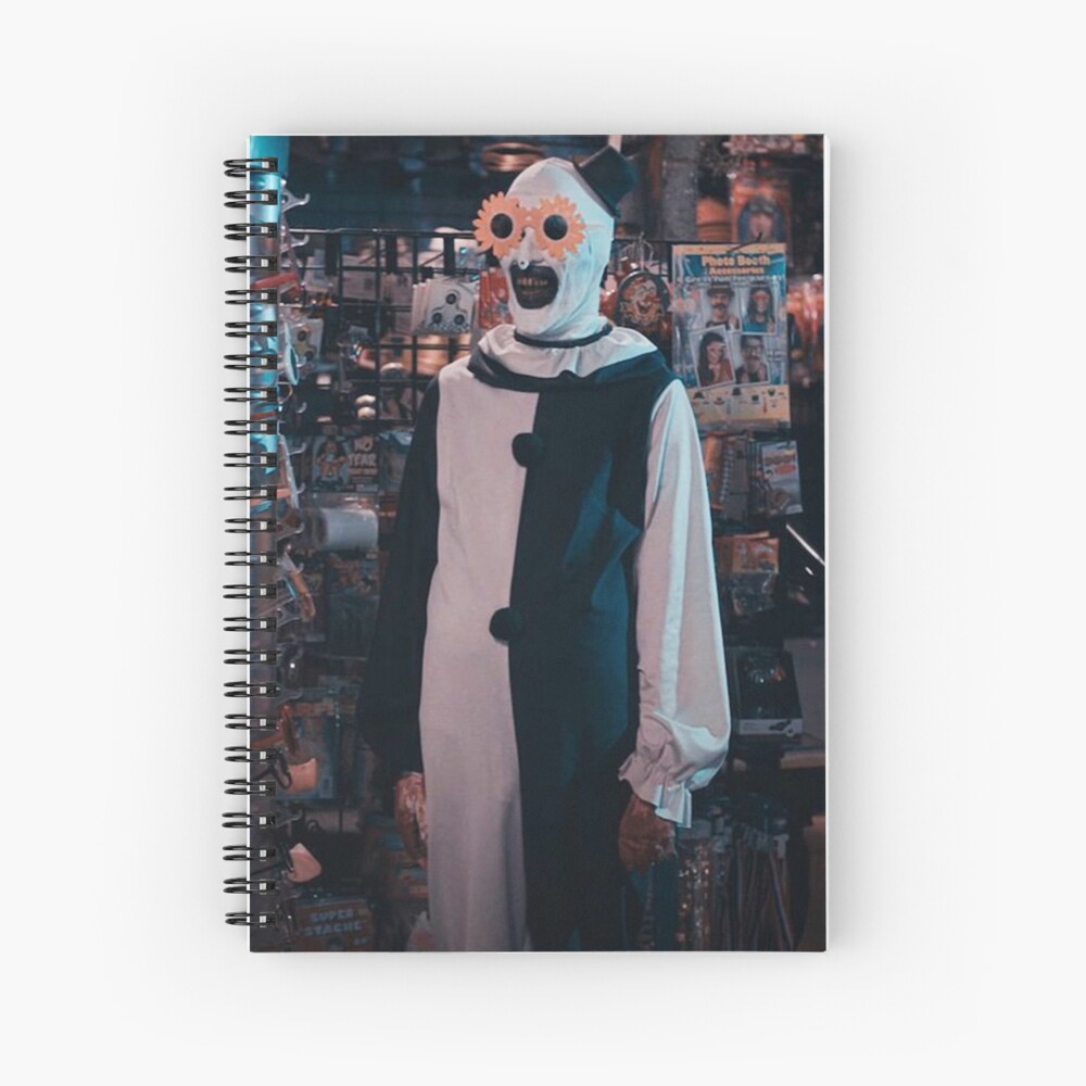 "Terrifier 2" Spiral Notebook for Sale by FatimaAK | Redbubble