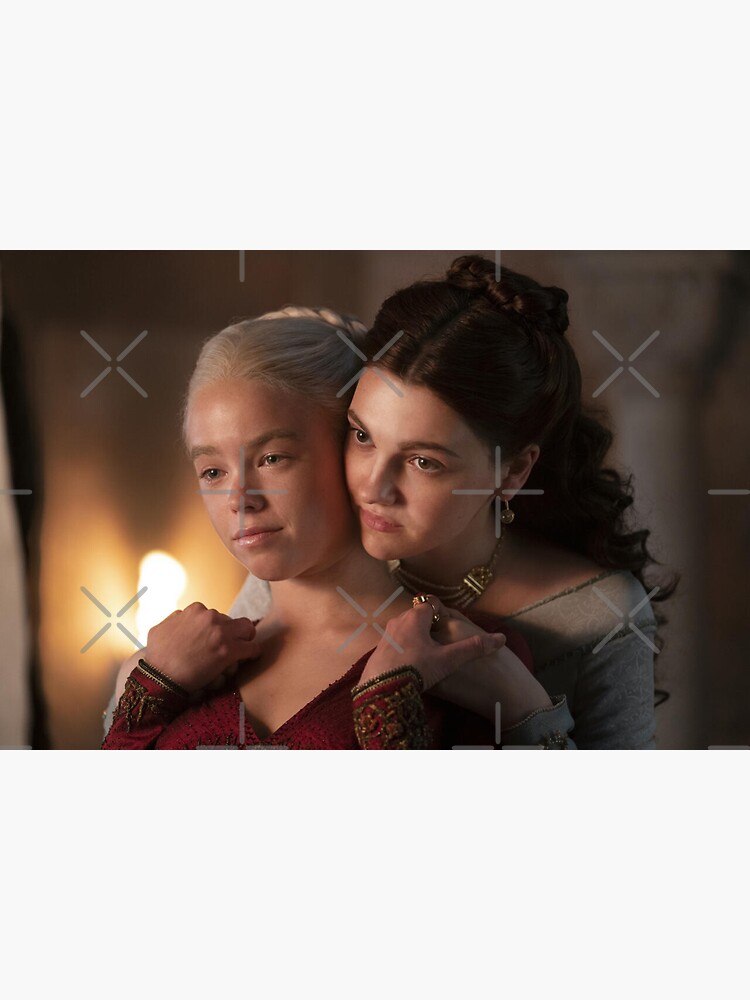 "Rhaenyra Targaryen and Alice Hightower" Sticker for Sale by ...