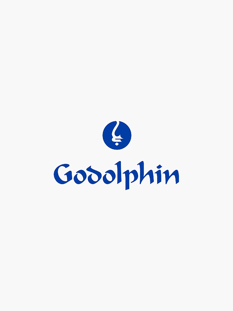 "Godolphin Logo" Sticker for Sale by Rozashelz | Redbubble
