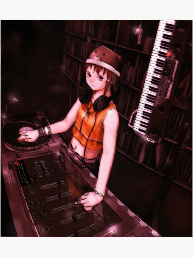 "Club Cyberia - Serial Experiments Lain " Sticker for Sale by ...