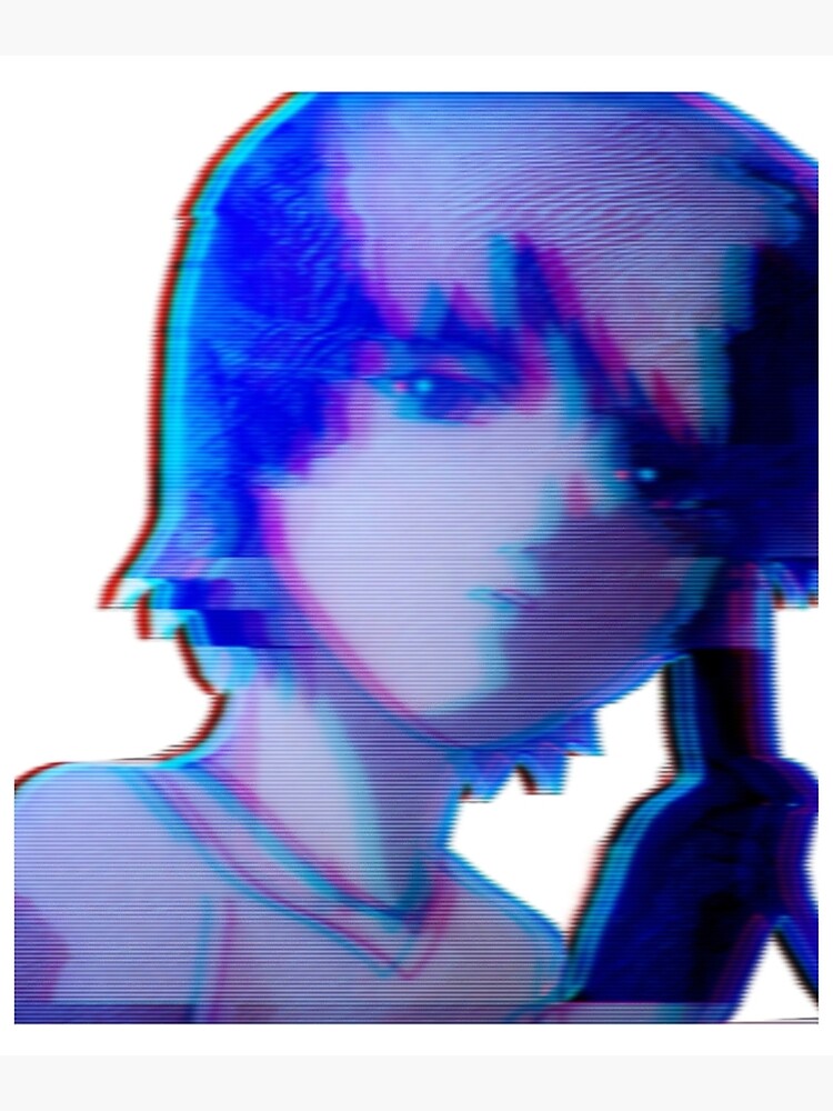 Distressed Lain Glitch Graphic Premium Matte Vertical Poster sold by ...