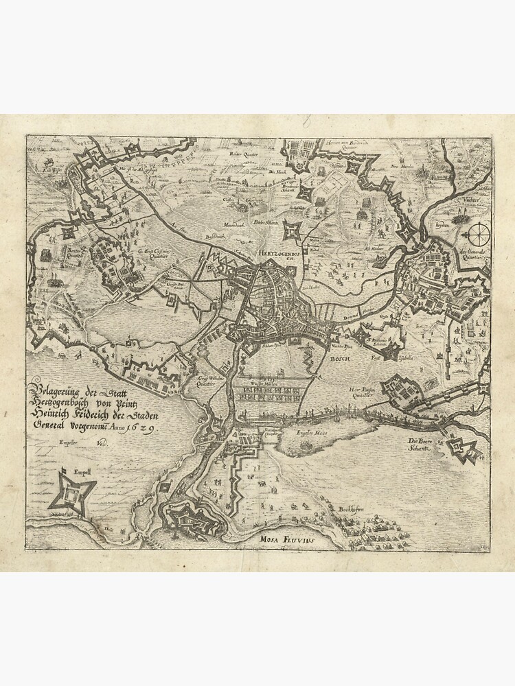 "Old European Town Vintage Map" Sticker for Sale by margotana | Redbubble