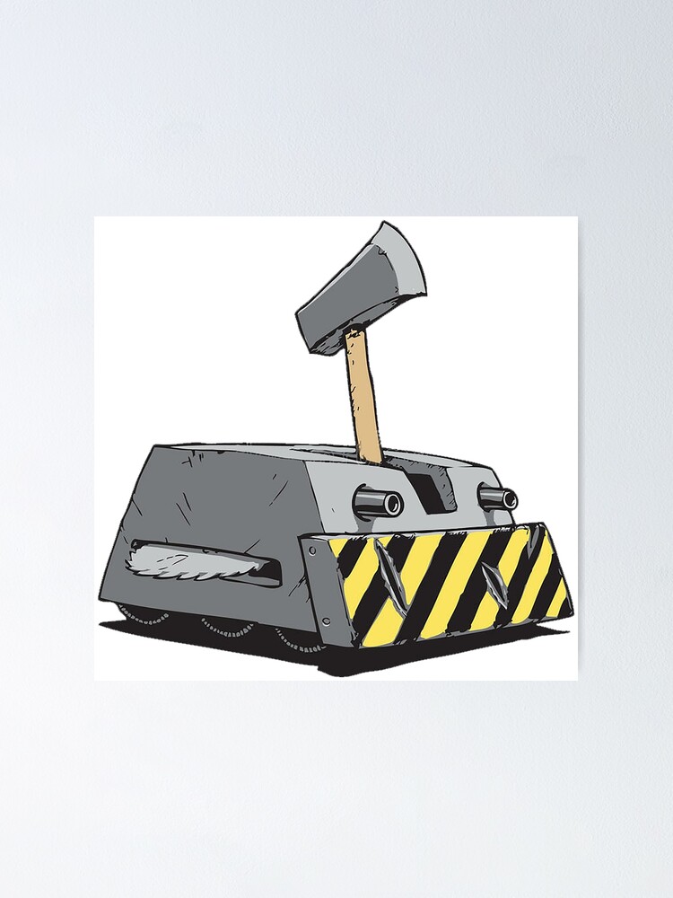 "killer bot" Poster for Sale by liamclark445 | Redbubble