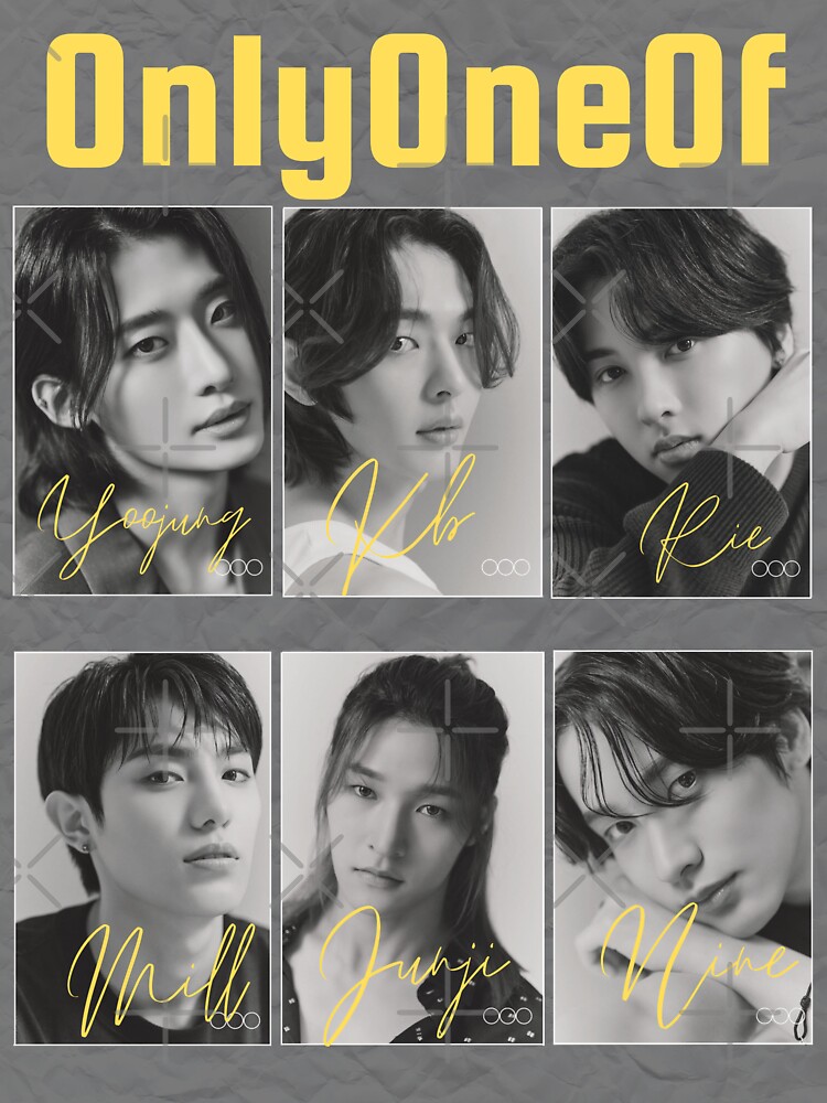 "OnlyOneOf kpop members" Sticker for Sale by RecStore | Redbubble