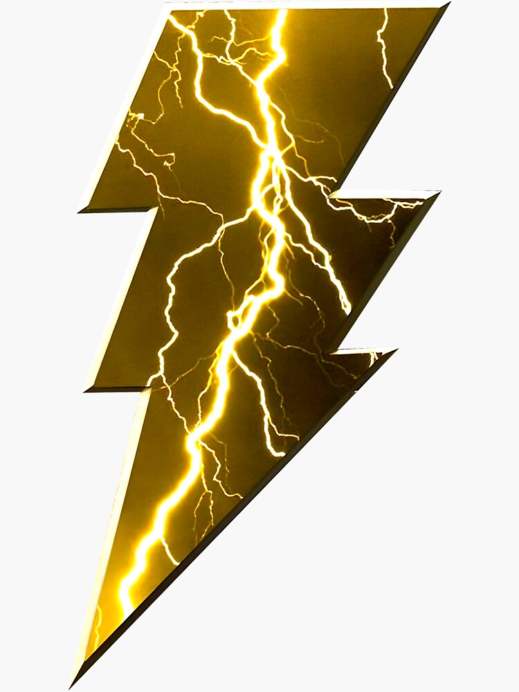 "Teth Adam's Lightning Bolt - Black Adam - Bl@ck Ad@m - 4K Illustration ...