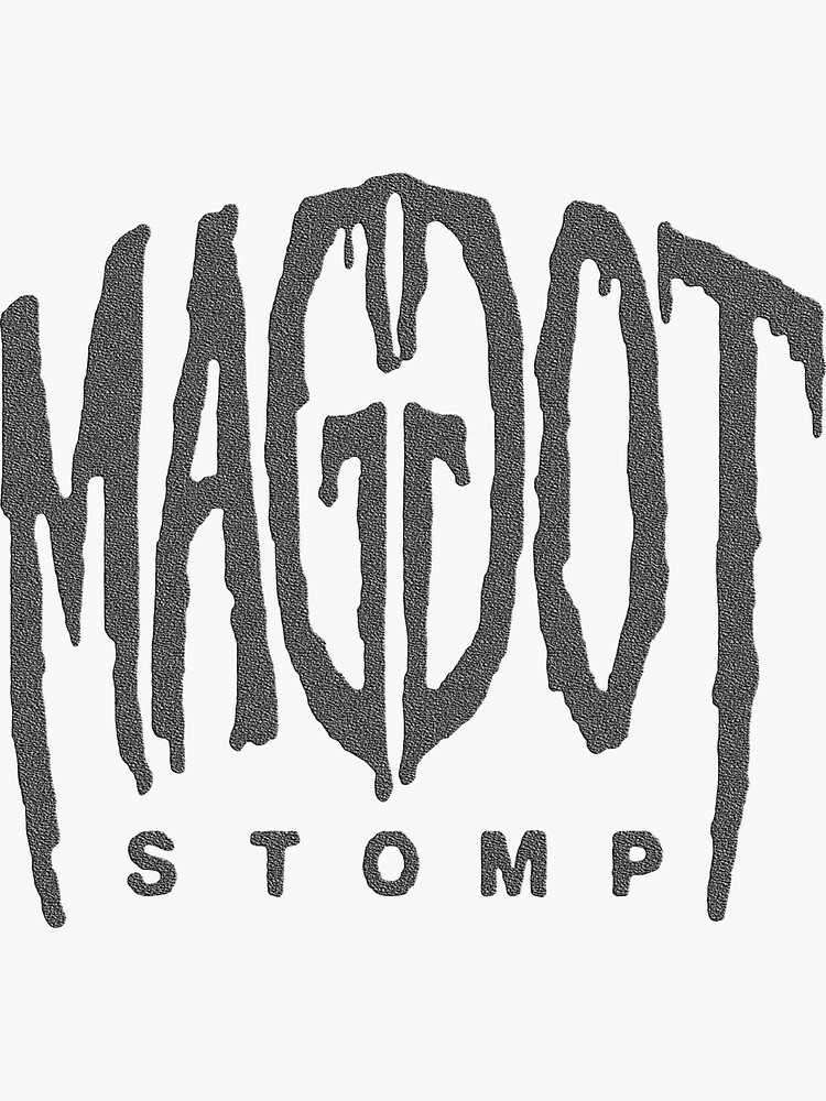 "merch maggot stomp 200 stab wounds band" Sticker for Sale by ...