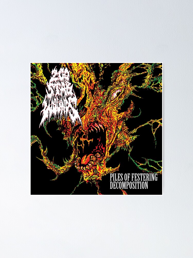 "piles of festering decomposition 200 stab wounds" Poster for Sale by ...