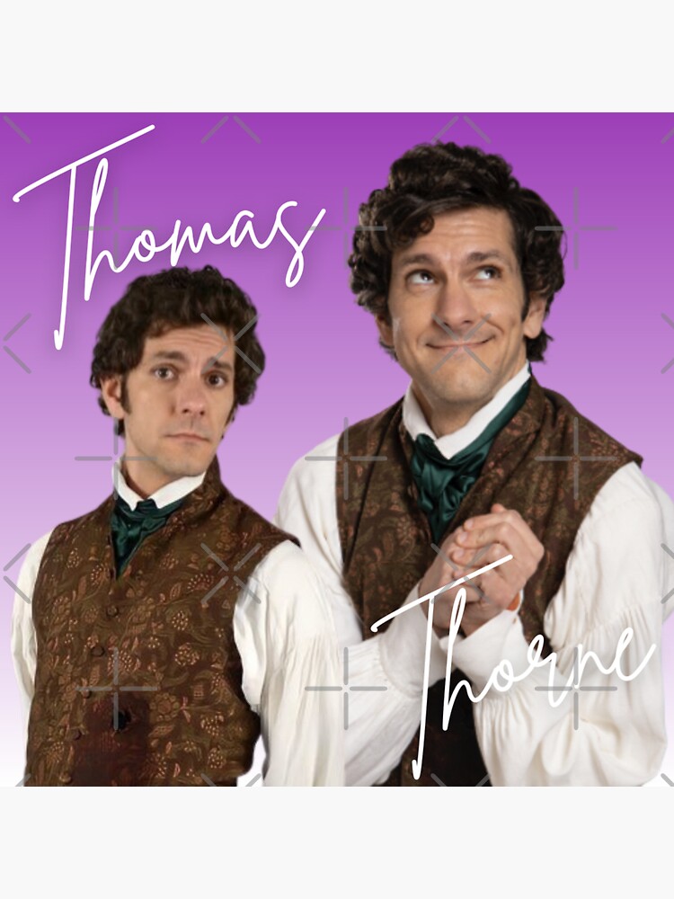 "BBC Ghosts Thomas Retro Tee" Sticker for Sale by pendragon5 | Redbubble