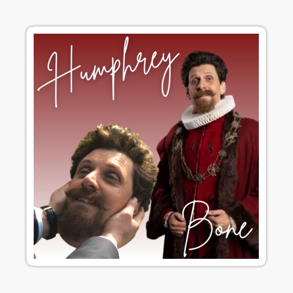 "BBC Ghosts Humphrey Retro Tee" Sticker for Sale by pendragon5 | Redbubble