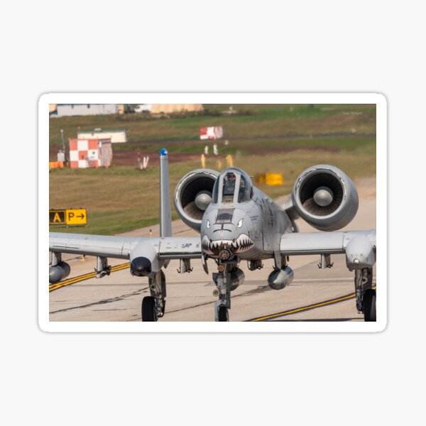 "A-10 Warthog" Sticker for Sale by natemorgan | Redbubble