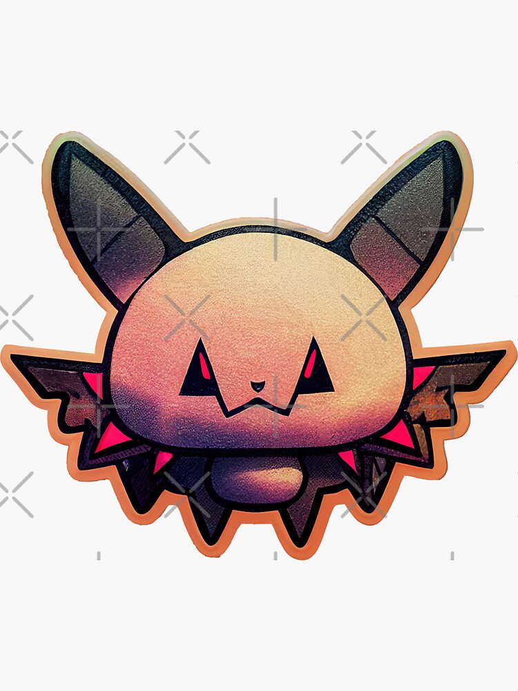 "Cute flying pumpkin pokemon" Sticker for Sale by MuseAIum | Redbubble