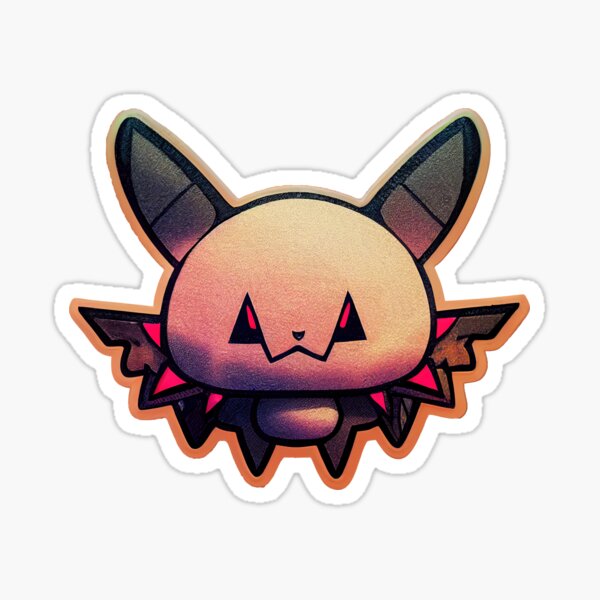 "Cute flying pumpkin pokemon" Sticker for Sale by MuseAIum | Redbubble
