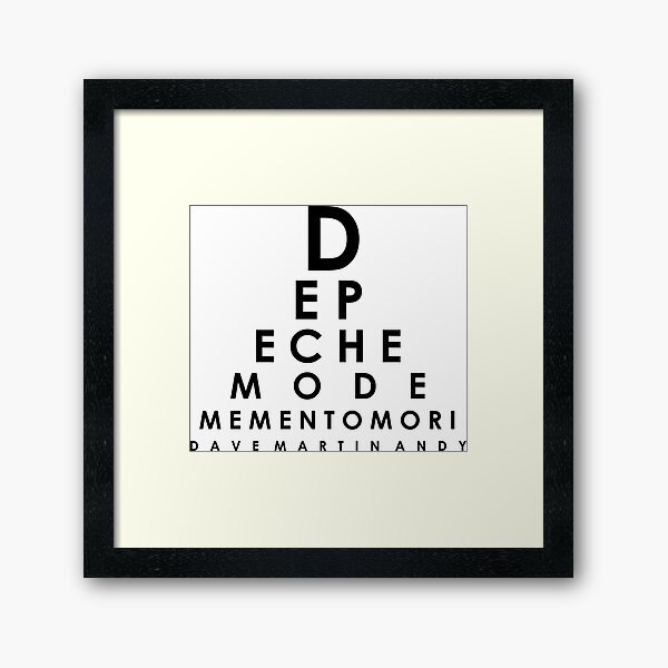 "Eye Chart, Memento Mori Mode, memento mode, mori mode, mode, mode mode ...