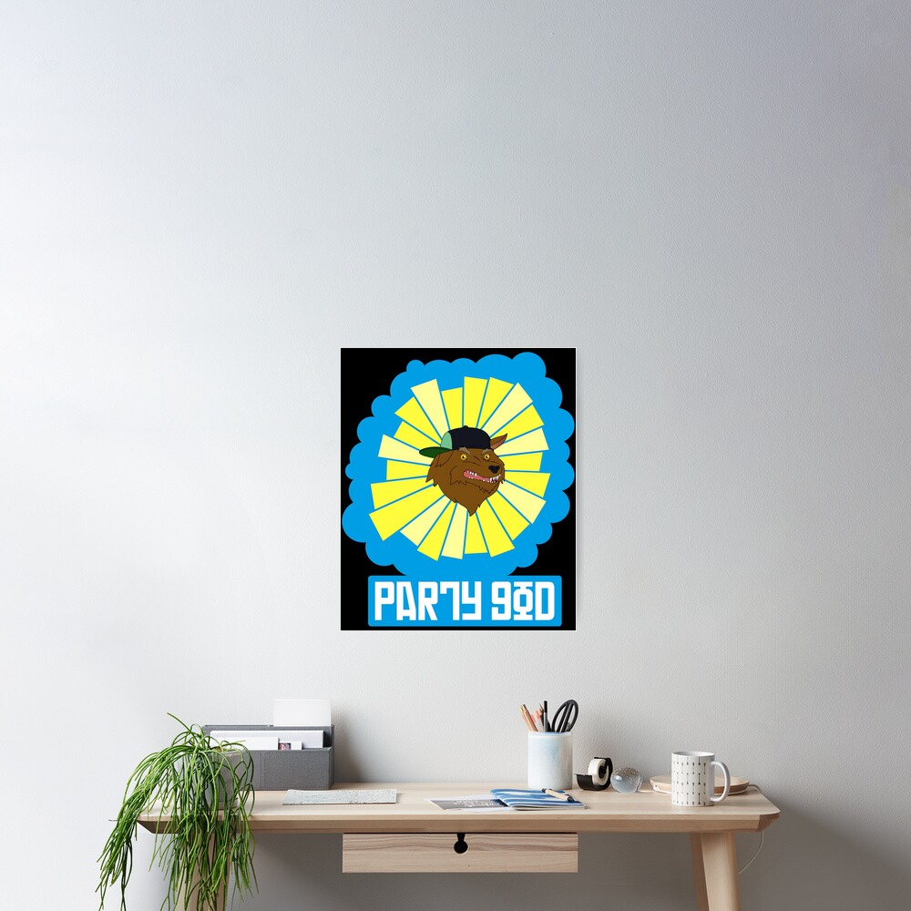 "Adventure Time Party God " Poster for Sale by sumbaypuilan3 | Redbubble