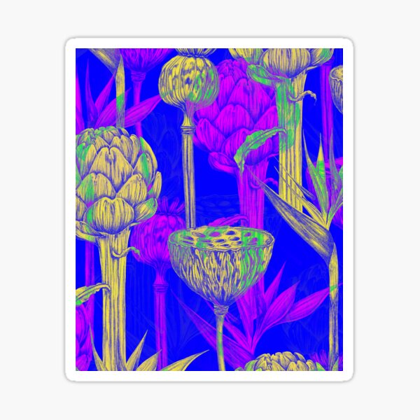 "Pop Garden" Sticker for Sale by SpilloDesign | Redbubble