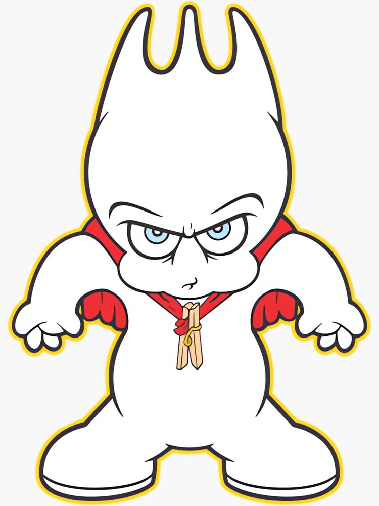 "Adventures of Sporky Action Figure " Sticker for Sale by sumbaypuilan3 ...