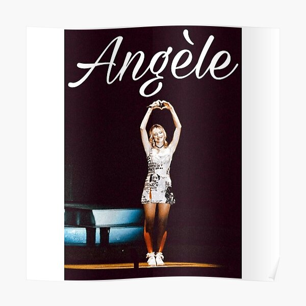 "Angèle " Poster for Sale by pelshop | Redbubble