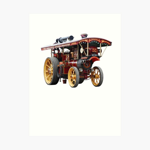 "Vintage Traction Engine design for steam and traction engine rally ...