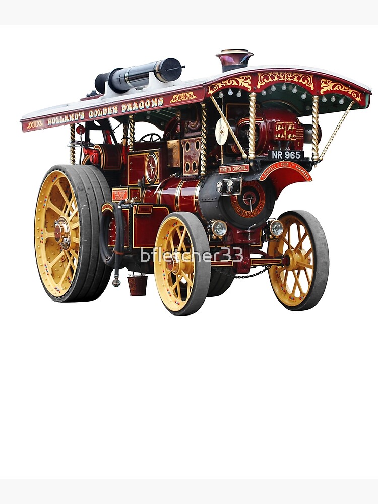 "Vintage Traction Engine design for steam and traction engine rally ...