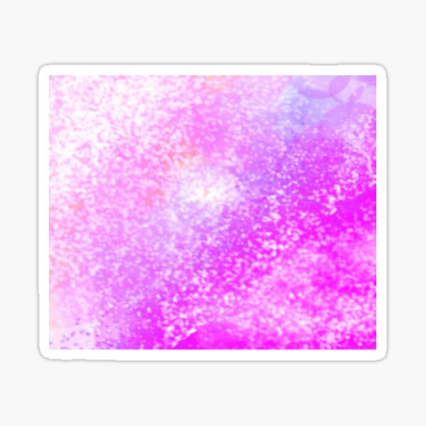 "Purple Pink Galactic Star Explosion" Sticker for Sale by ...