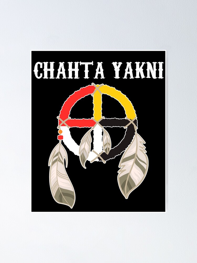 "Choctaw Nation Chahta Yakni Medicine Wheel" Poster for Sale by ...