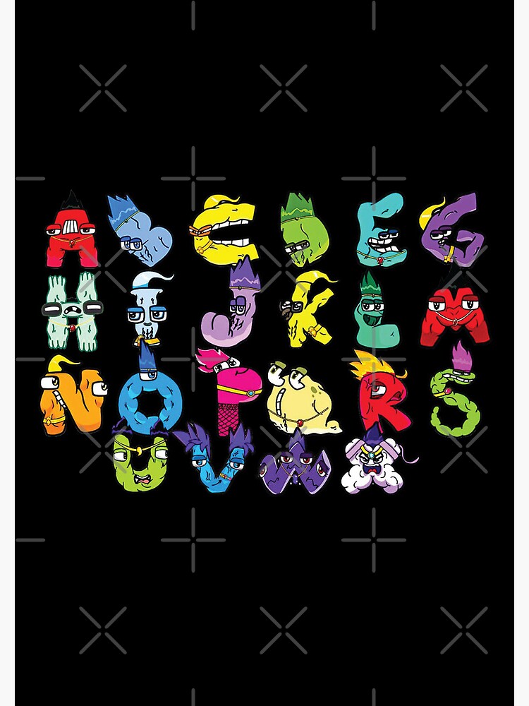 "Alphabet Lore Latter A-X " Spiral Notebook for Sale by Startleup ...