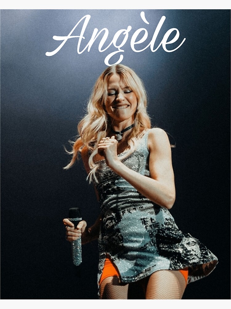 "Angèle " Sticker for Sale by pelshop | Redbubble
