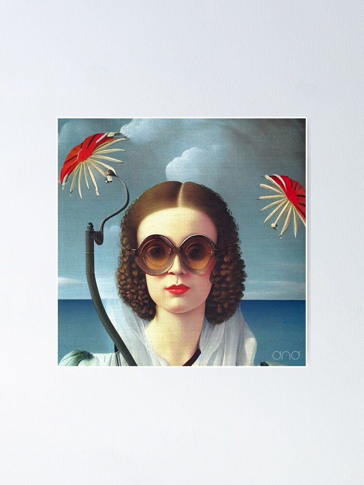 "VISION" Poster for Sale by AnotherAnaArt | Redbubble