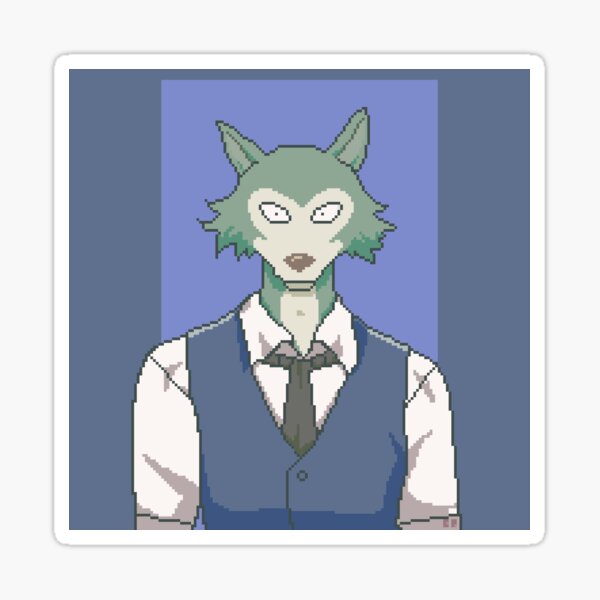 "Legoshi Pixelart Beastars" Sticker for Sale by Emma-Phantom | Redbubble