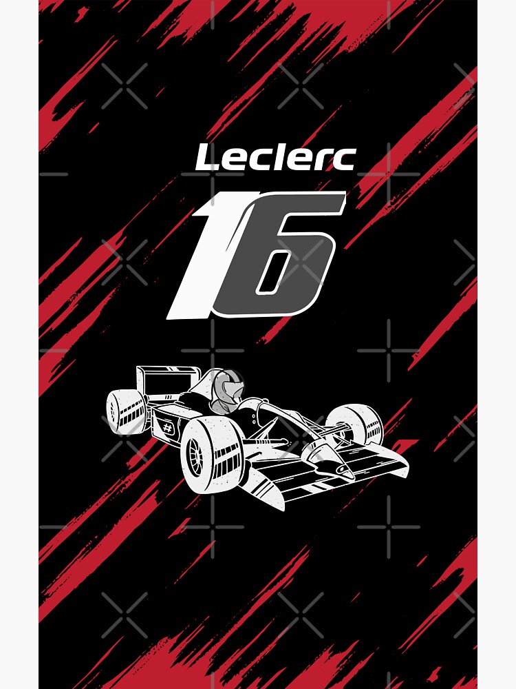 "Charles Leclerc_Vintage - F1 2023" Sticker for Sale by Malaka7 | Redbubble