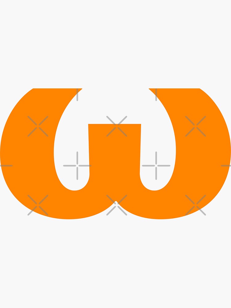 "Omega Orange and Black" Sticker for Sale by technai | Redbubble