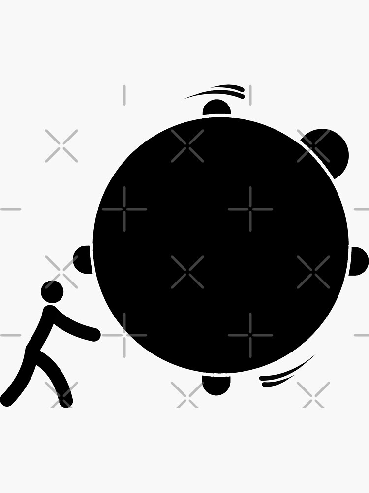 "Inflation Graphic (Black) " Sticker for Sale by JankHyena | Redbubble