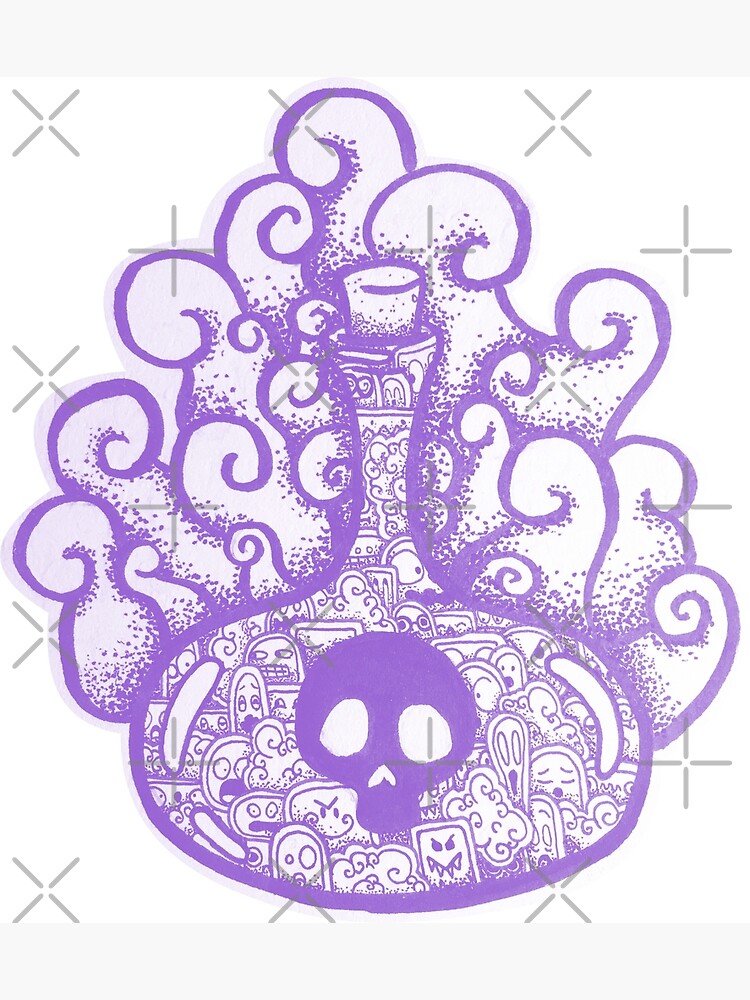 "Purple Poison" Poster by alli3 | Redbubble