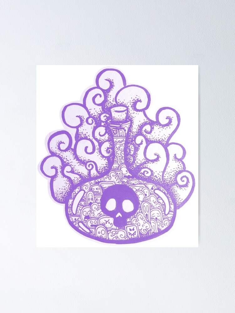 "Purple Poison" Poster by alli3 | Redbubble